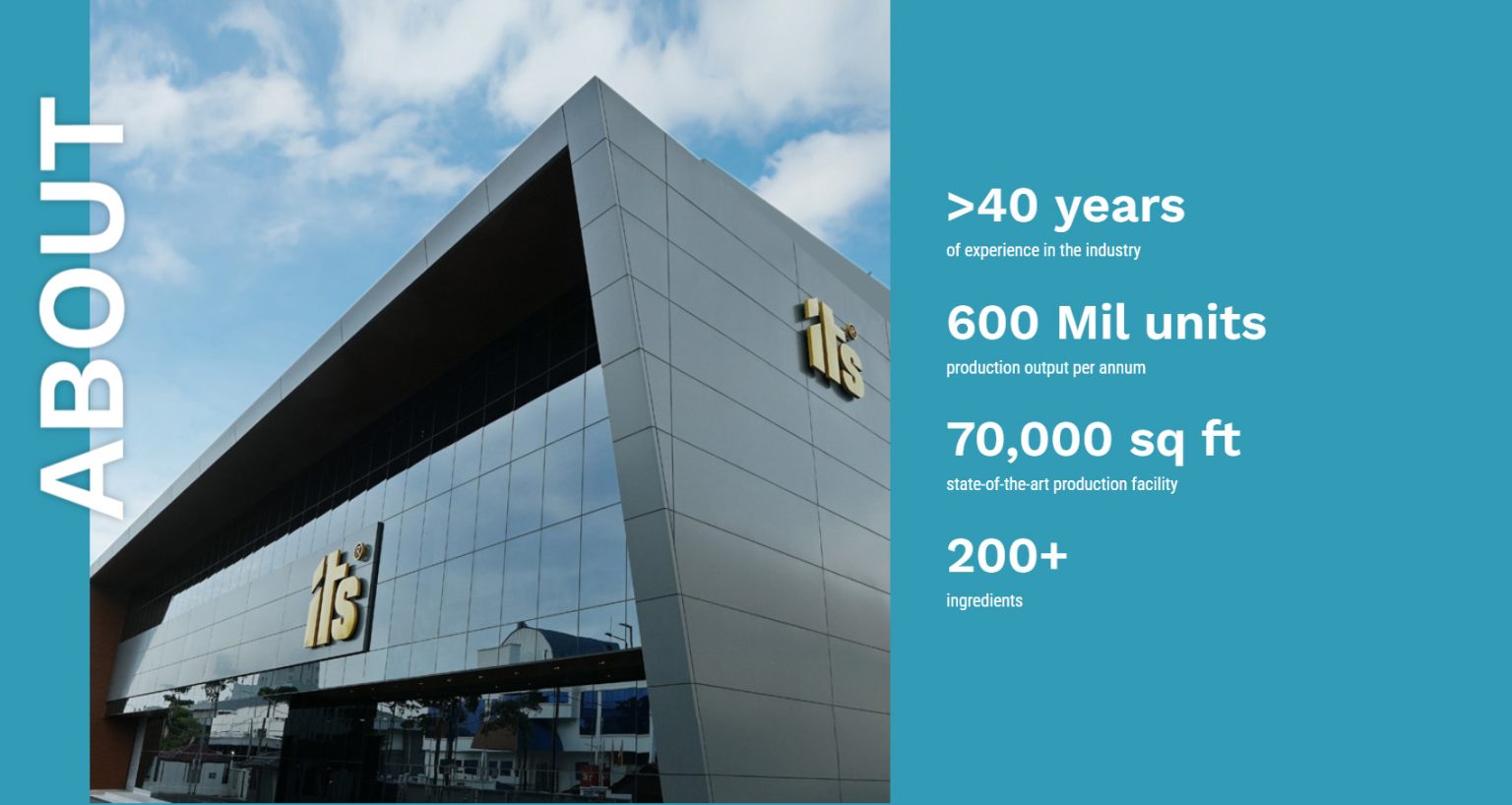 Natural Food & Beverage Ingredients Manufacturing Malaysia - ITS ...